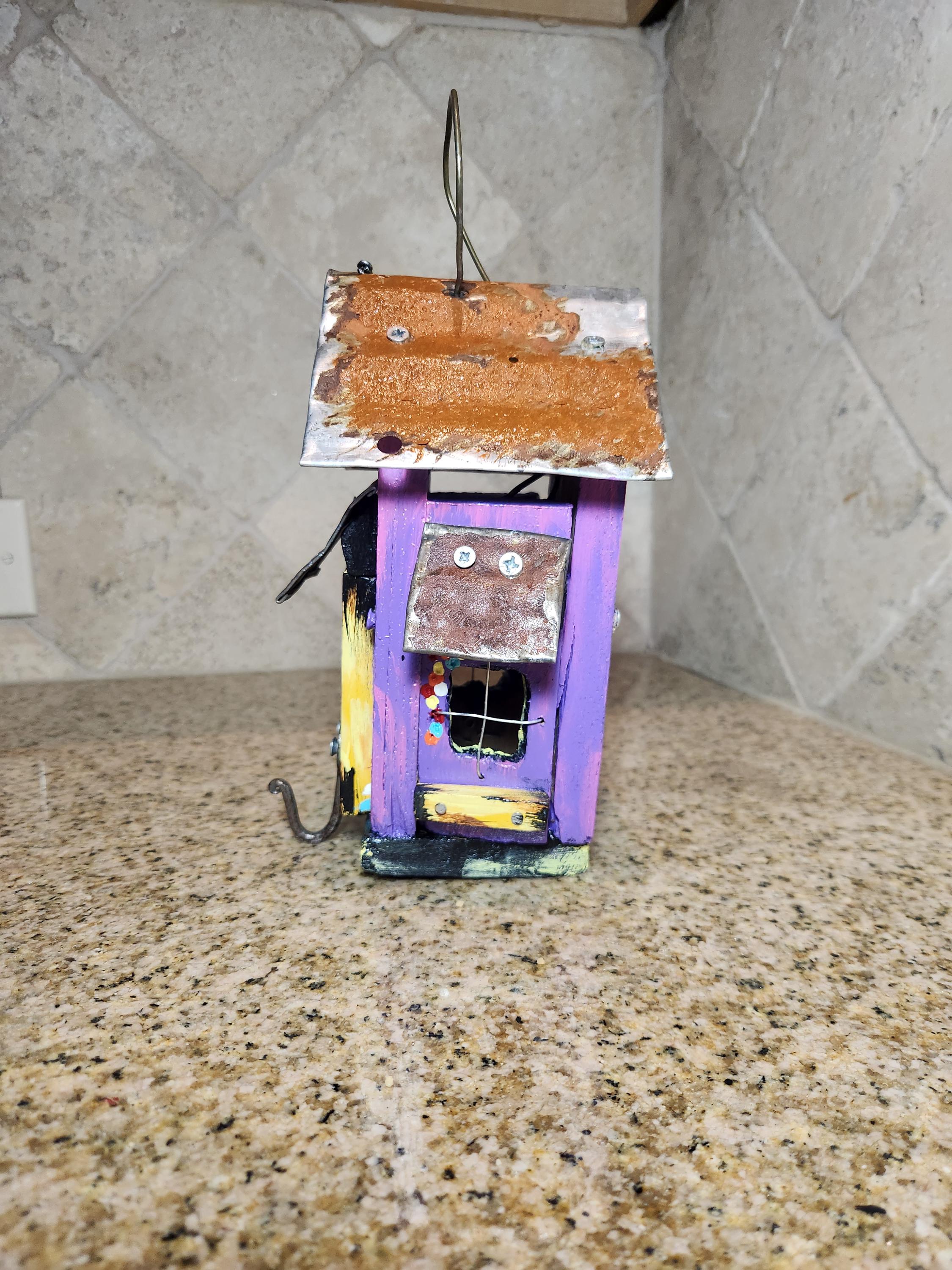 Rustic Small Farmhouse Coffee Shop Cafe Birdhouse - Etsy