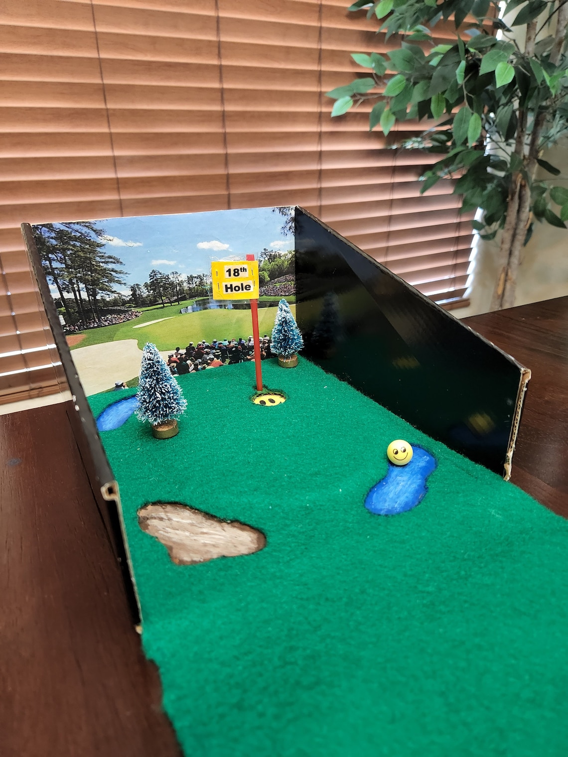 Cornhole Miniature Golf Putting Family Game - Etsy