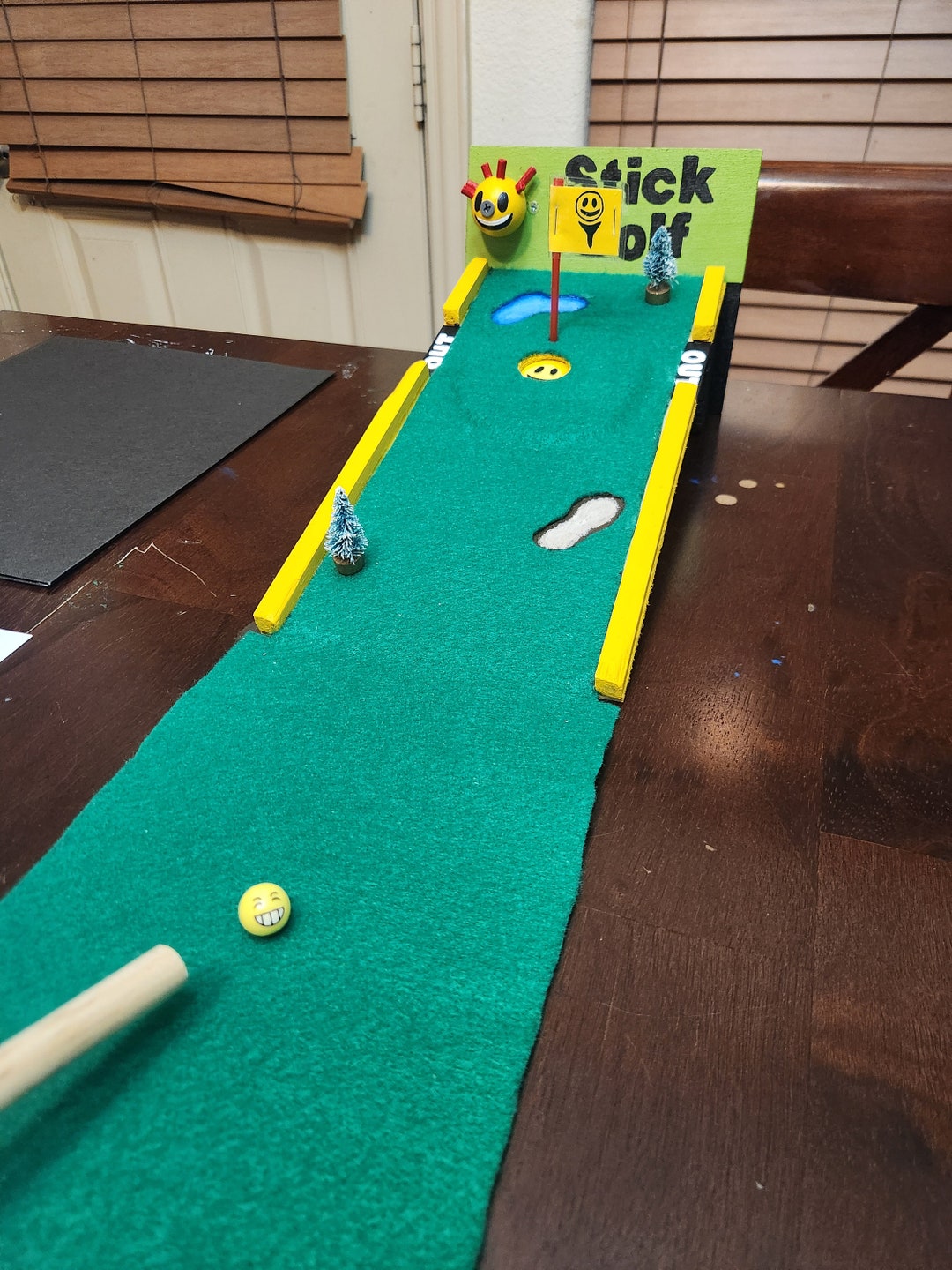 Cornhole Miniature Golf Putting Family Game - Etsy