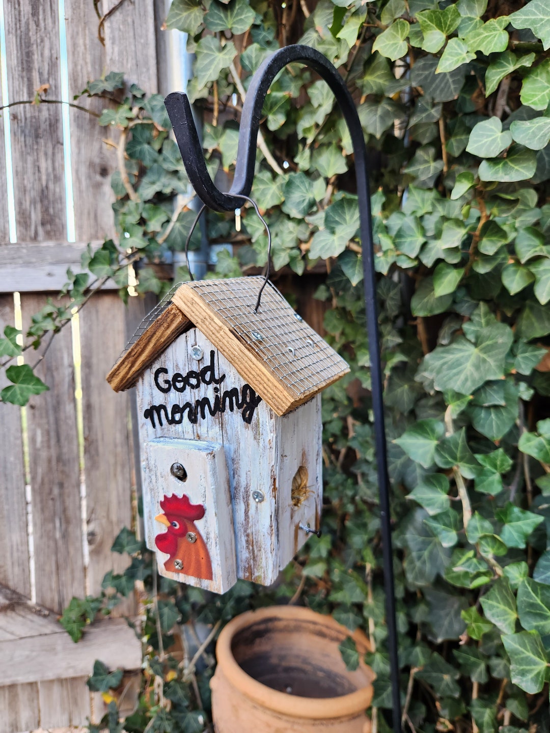 Rustic Small Barn Birdhouse - Etsy