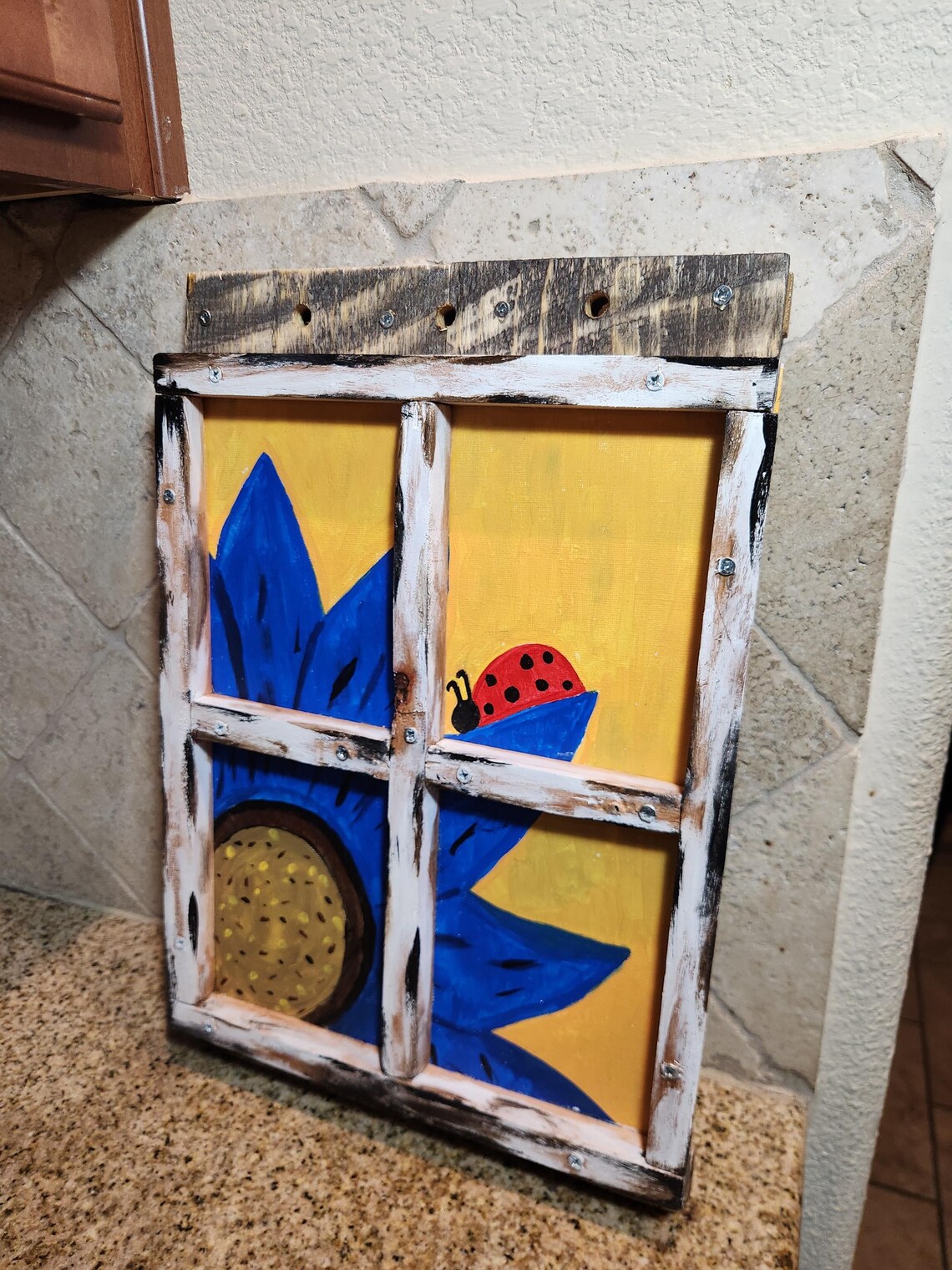 Barn Farmhouse Window Wall Painting - Etsy