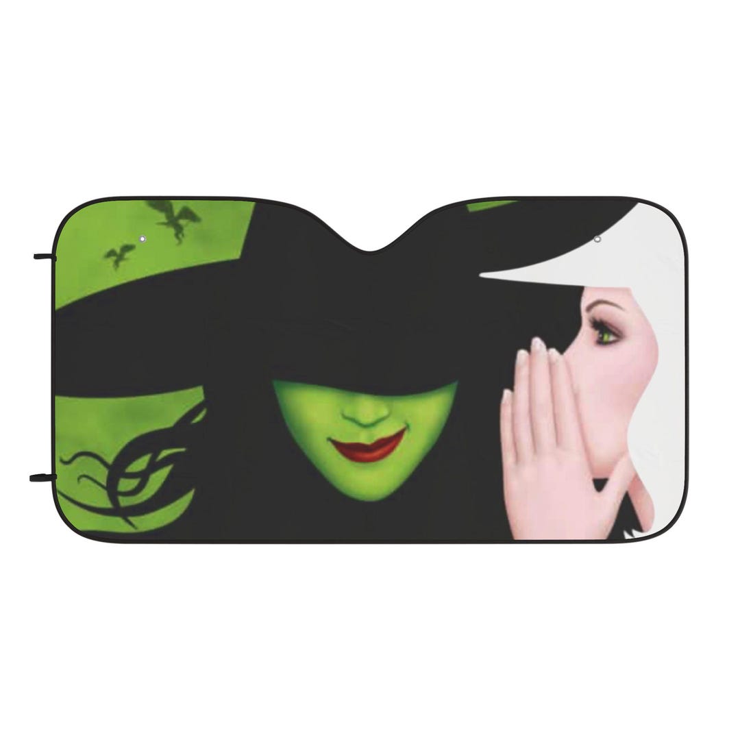 Car Sun Shades, Wicked Inspired Sun Visor for Broadway Fans, Theater ...
