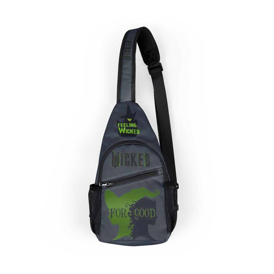Wicked Inspired Chest Bag, Crossbody Pack, Broadway Musical Fan Gift ...