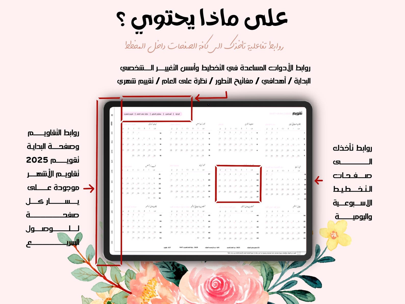 Digital Islamic Planner 2025 | Arabic Hijri Calendar With Daily Worship ...