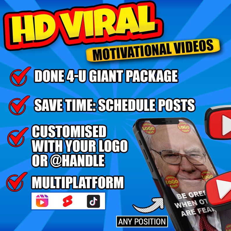 CUSTOMIZED Motivational Reels with Your Logo BONUSES I - Etsy CUSTOMIZED Motivational Reels with Your Logo BONUSES I - Etsy