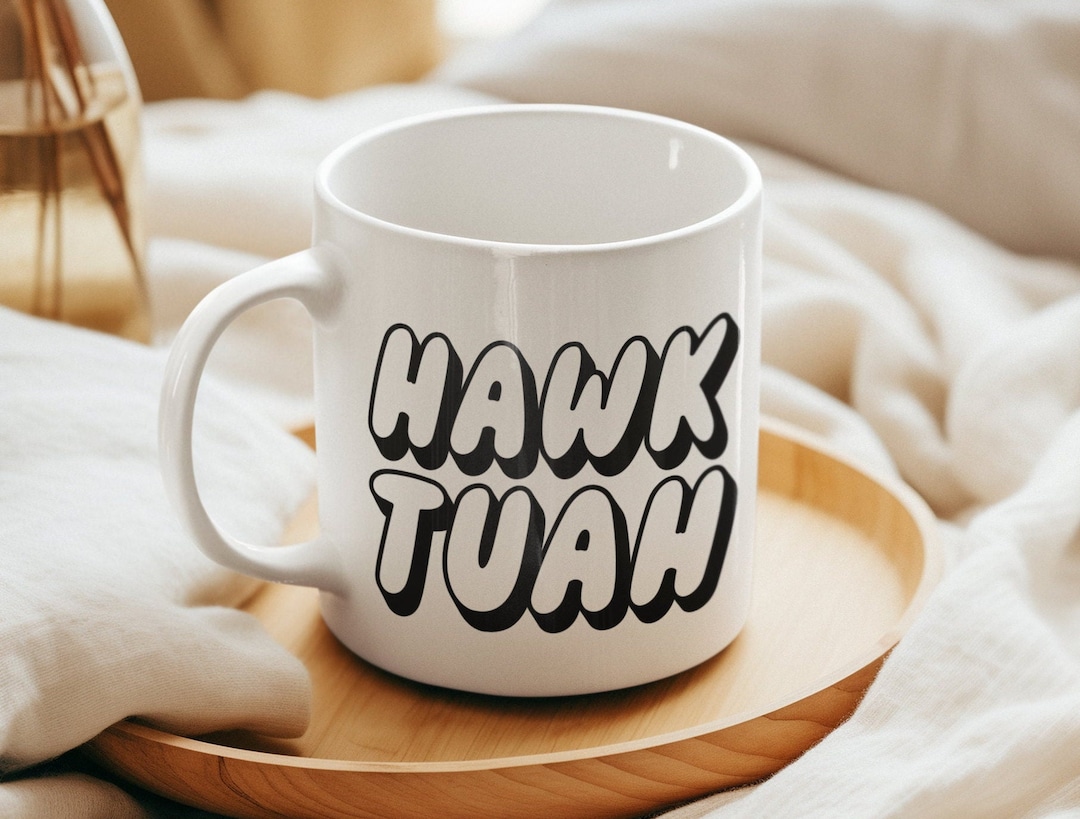 Caneca Hawk Tuah, vídeo viral da garota Hawk Tuah, caneca de café ...