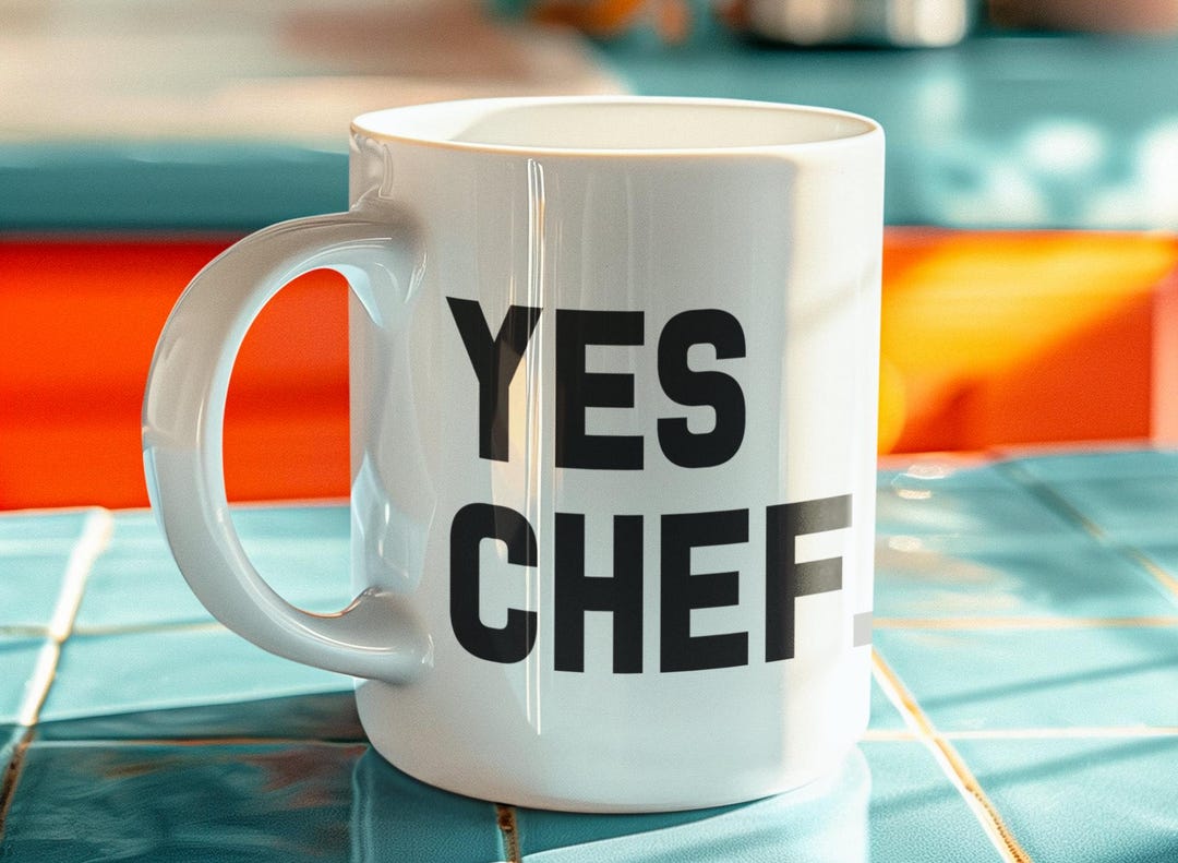 Yes Chef, the Bear, Gift for Chef, Housewarming Gift, the Bear Tv Show ...