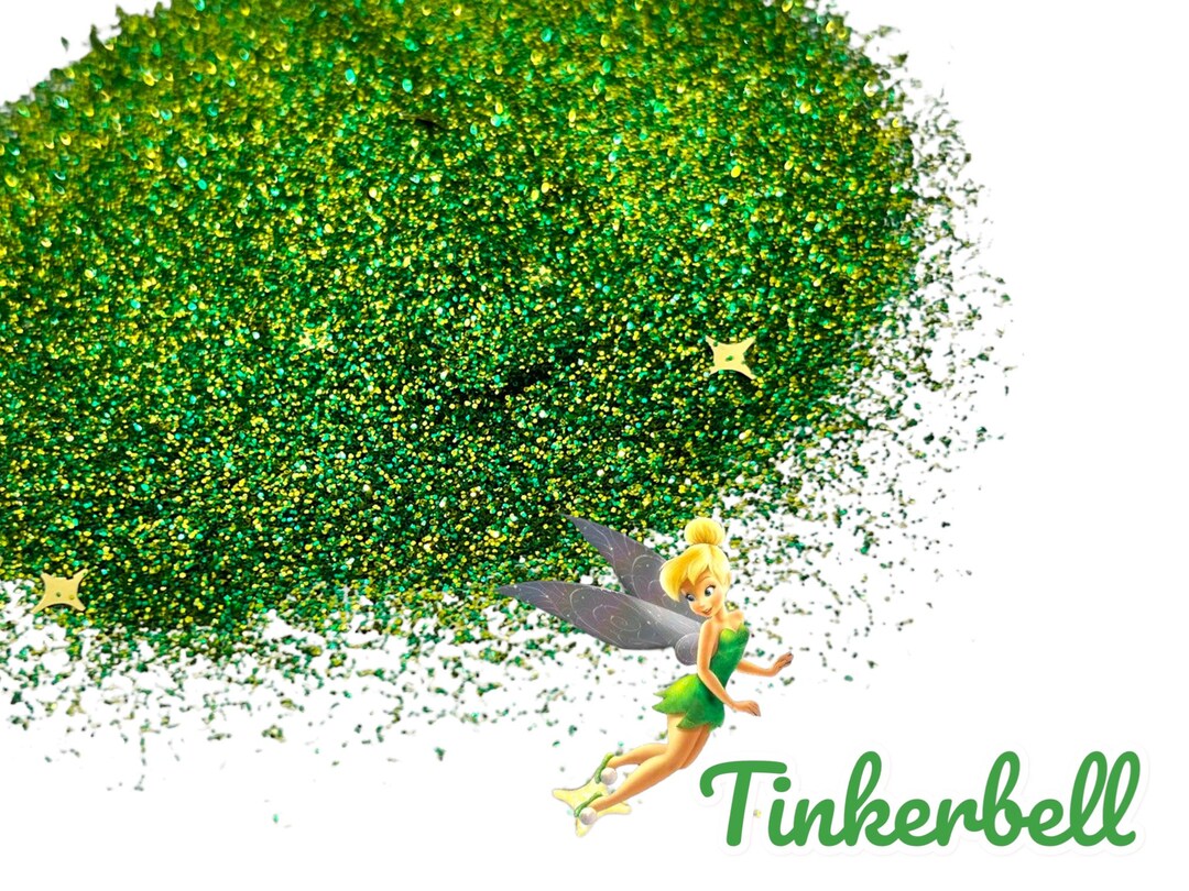 Tinkerbell Inspired Glitter Mix Fine Glitter Polyester - Etsy