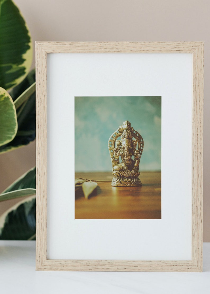 Ganesh Modern Art Print, Hindu God Wall Art, Room Decor, Digital Print ...