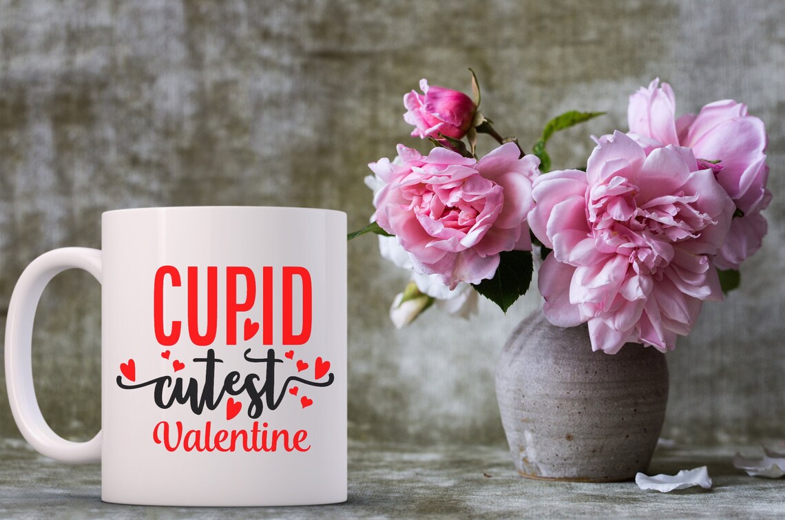 Cupid Cutest Valentine SVG PNG, Valentines Day, I Love You, Be Mine ...