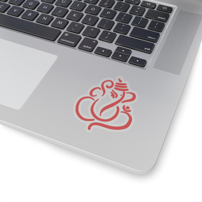 Ganesha Sticker, Ganesh Decal, Hindu God Sticker, Elephant, Buddha ...