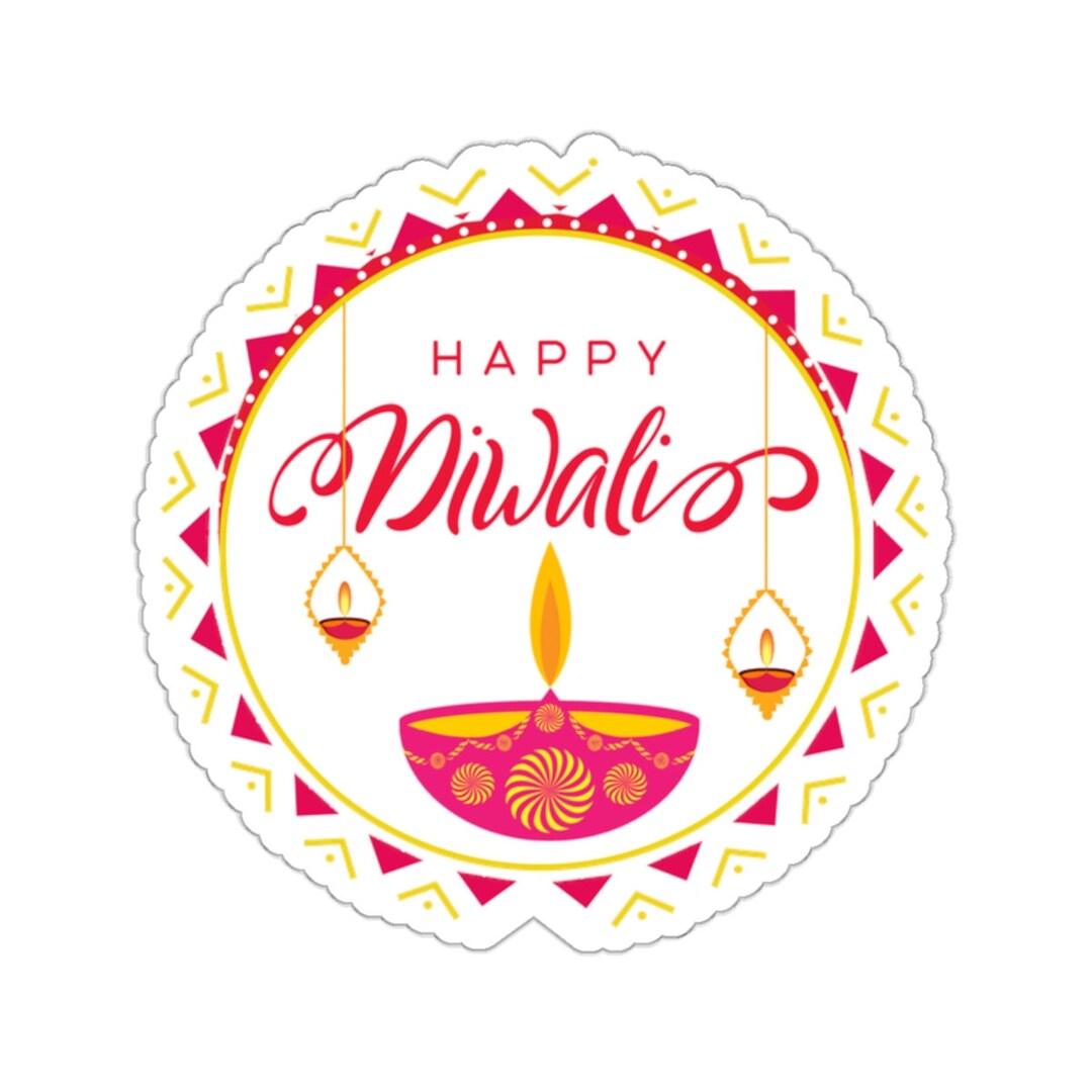 Happy Diwali, Diwali Sticker, Festival of Lights, Hindu, Durga Puja ...