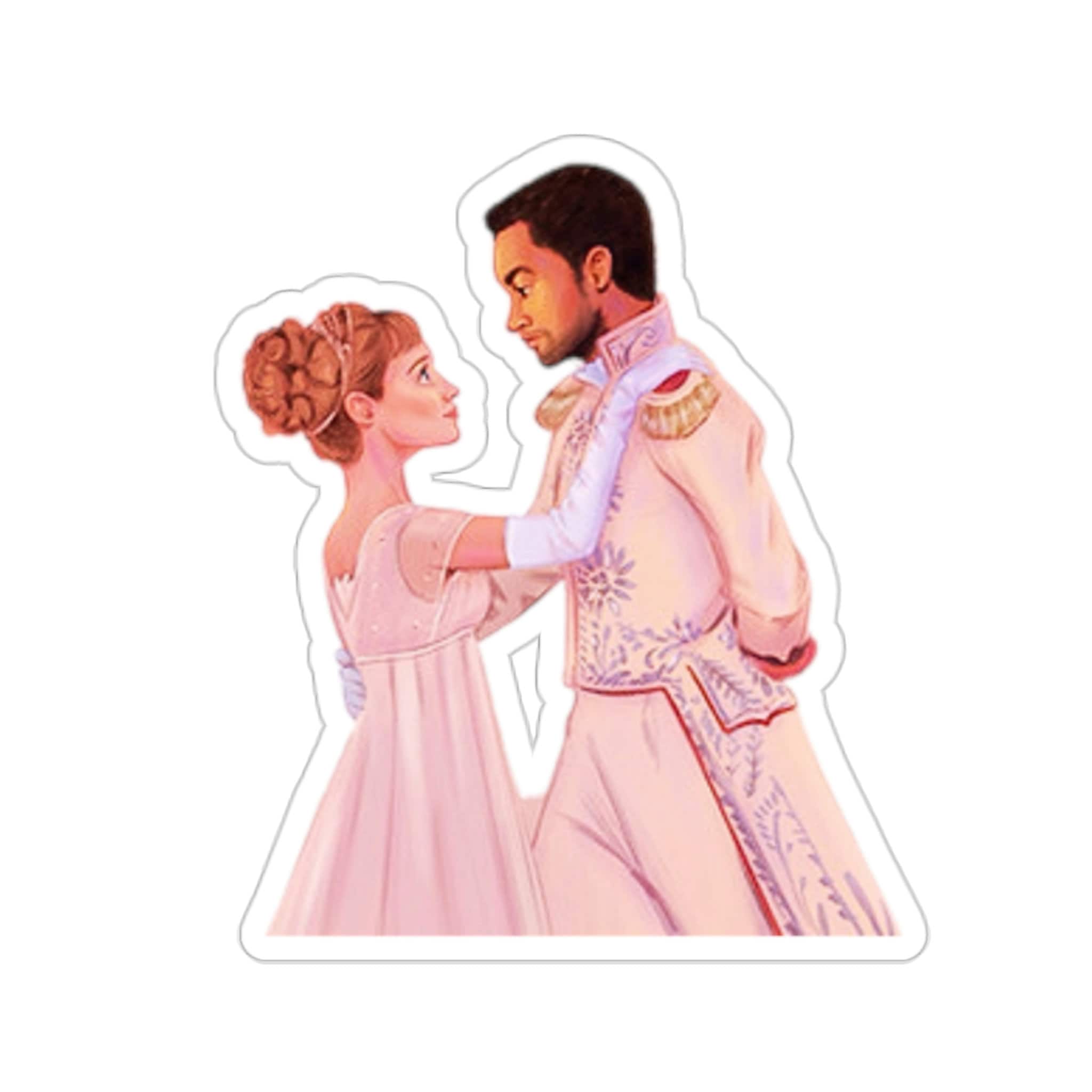 Bridgerton Simon and Daphne Sticker, Royal, Ballroom, Decal, Fan Art ...