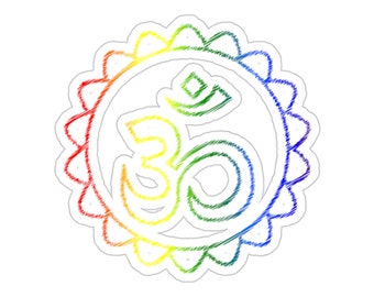 Ganesha Sticker Eternal Bliss Logo Ganesh Lucky Decal Hindu - Etsy