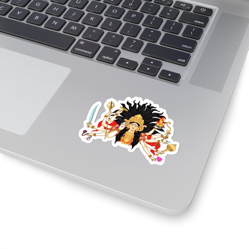 Mataji Sticker, Durga Maa, Laxmi Lucky Decal, Hindu God Sticker ...