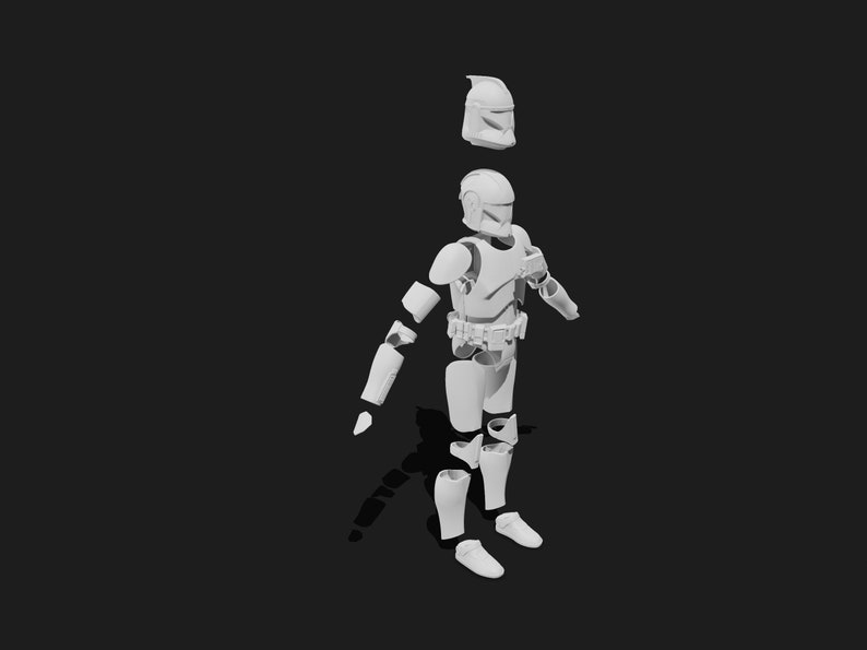 1.6 Scale Phase One Armor Set- Printable Files - Etsy