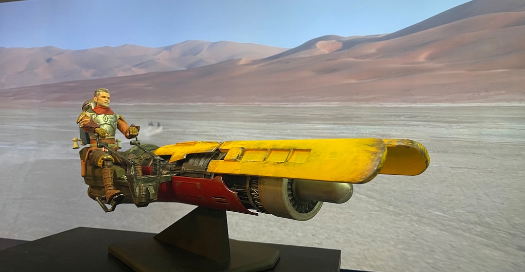 CV Speeder Bike for Black Series Model Kit. - Etsy