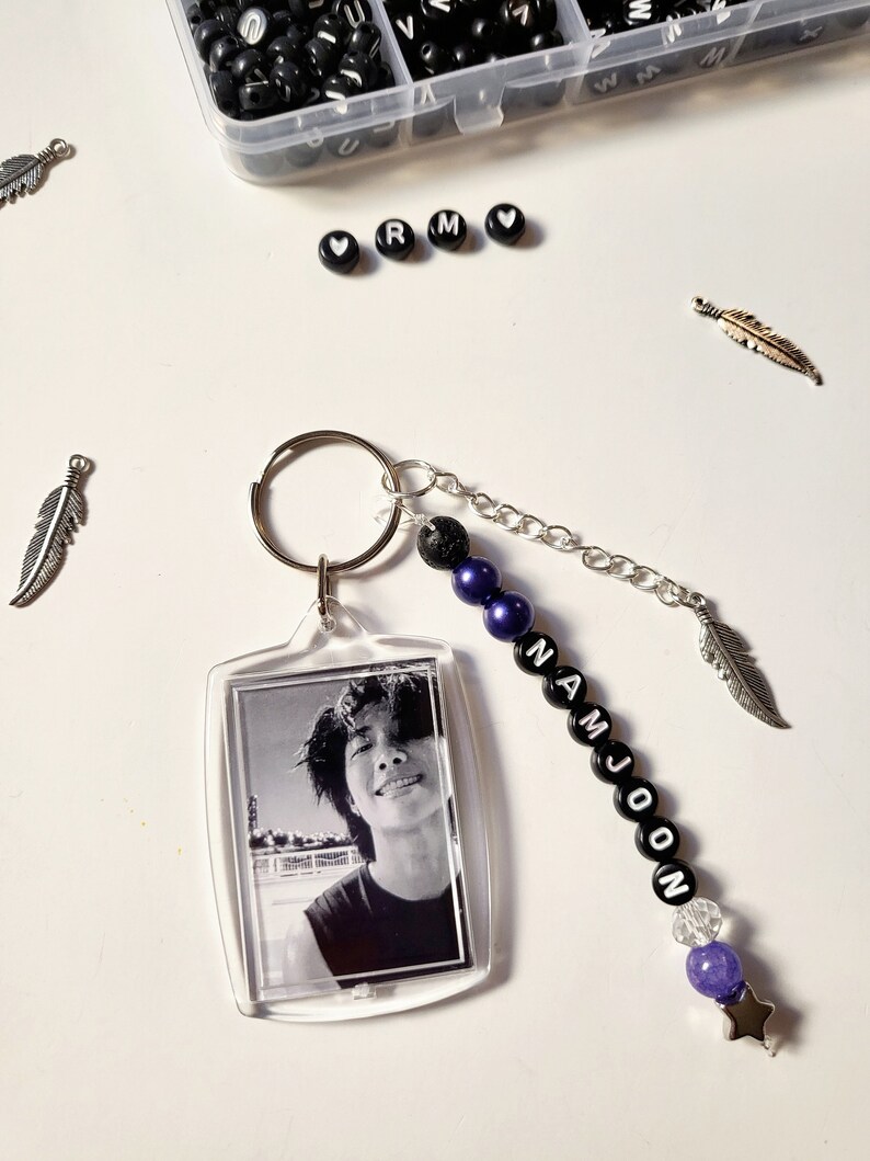 BTS Namjoon /RM Kpop Keychain - Etsy