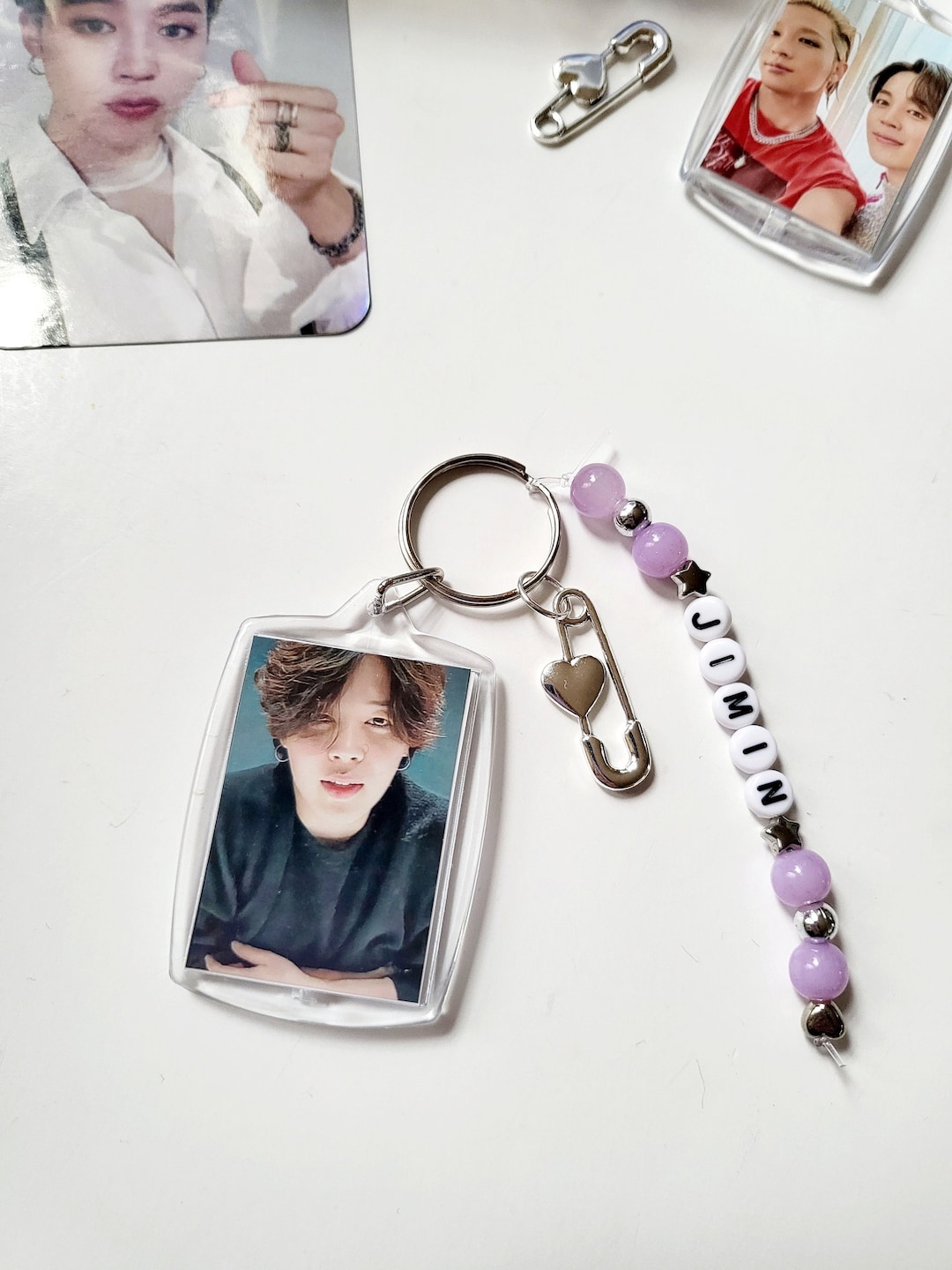 Jimin BTS Keychain - Etsy