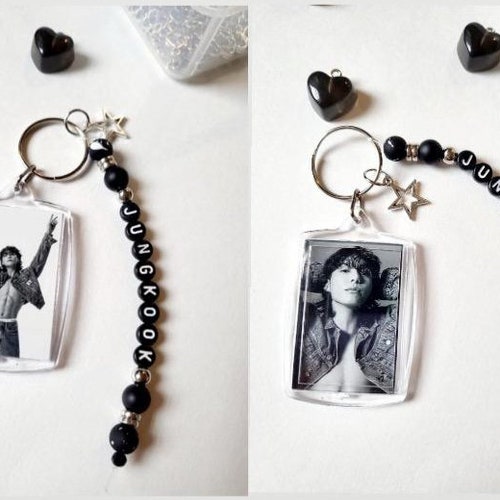Jimin BTS Keychain - Etsy