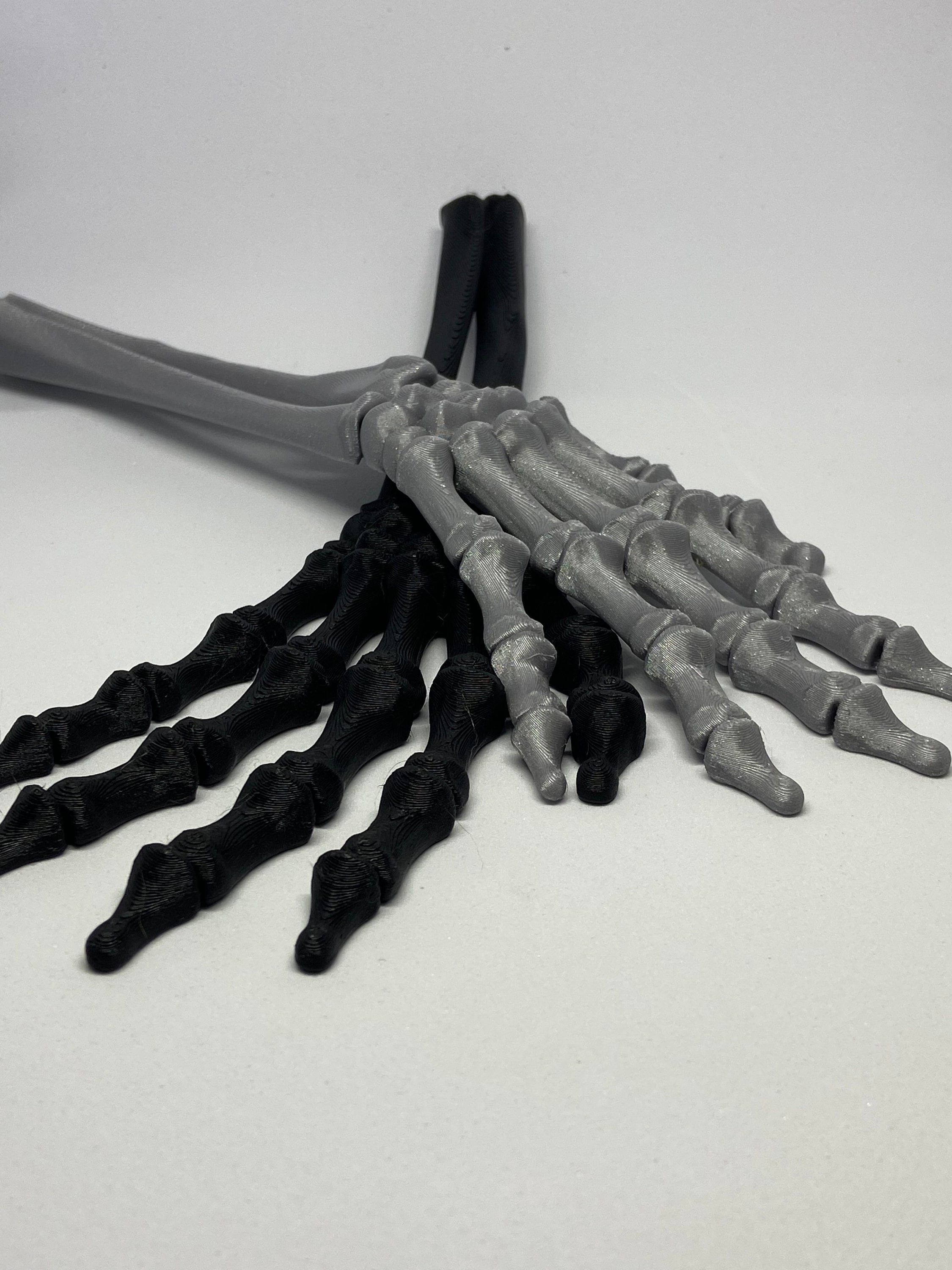 Skeleton Hand/ Halloween Hand Thingy/ Skellington Hand/ Bendy Skeleton ...