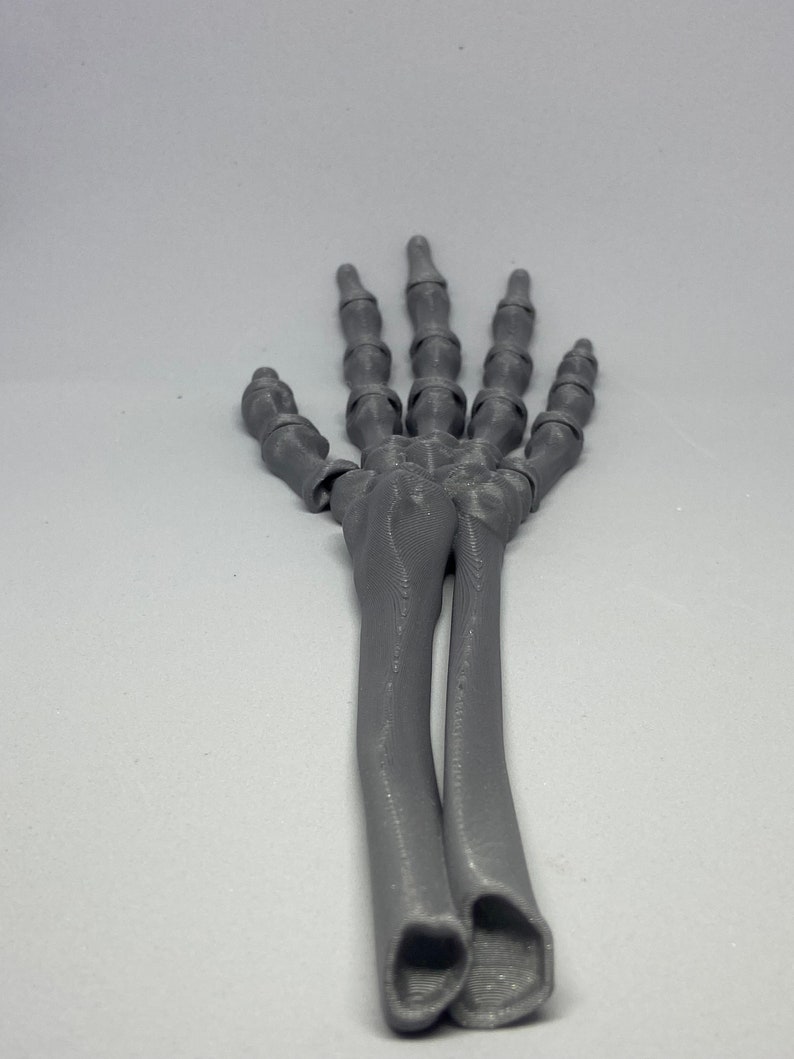 Skeleton Hand/ Halloween Hand Thingy/ Skellington Hand/ Bendy Skeleton ...