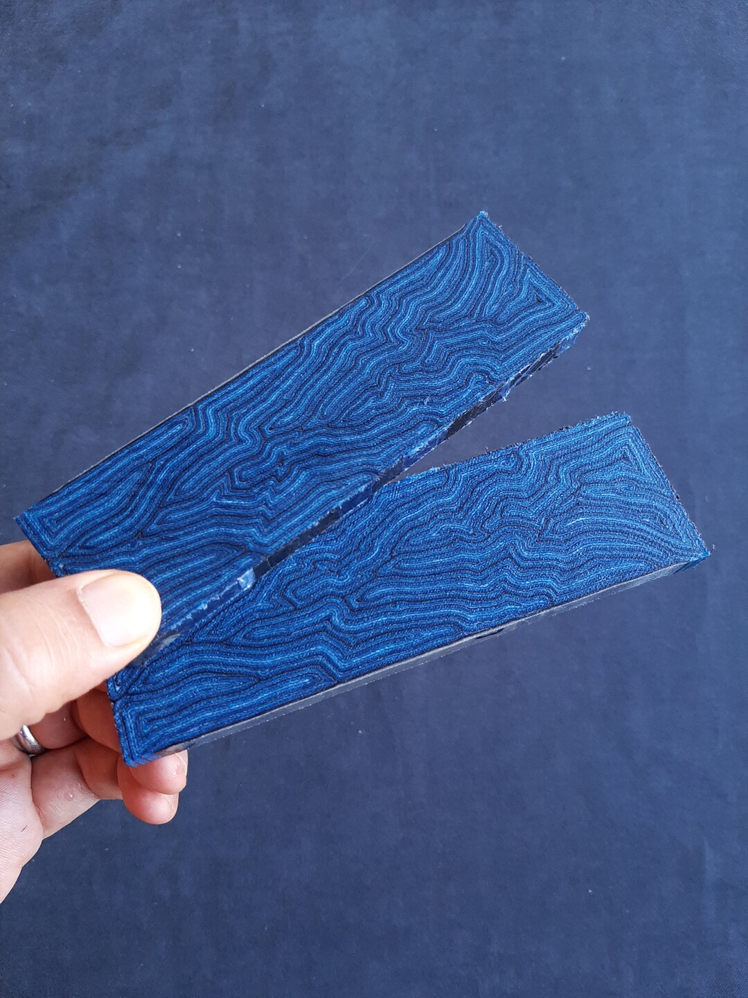 Micarta Knife Scales 9mm 0.35 Inch Knife Handle Paracord - Etsy