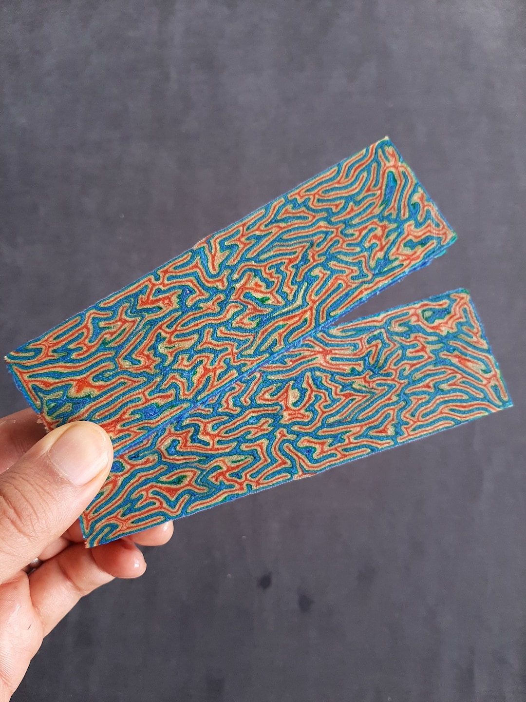 Micarta Knife Scales 9mm 0.35 Inch Knife Handle Paracord - Etsy