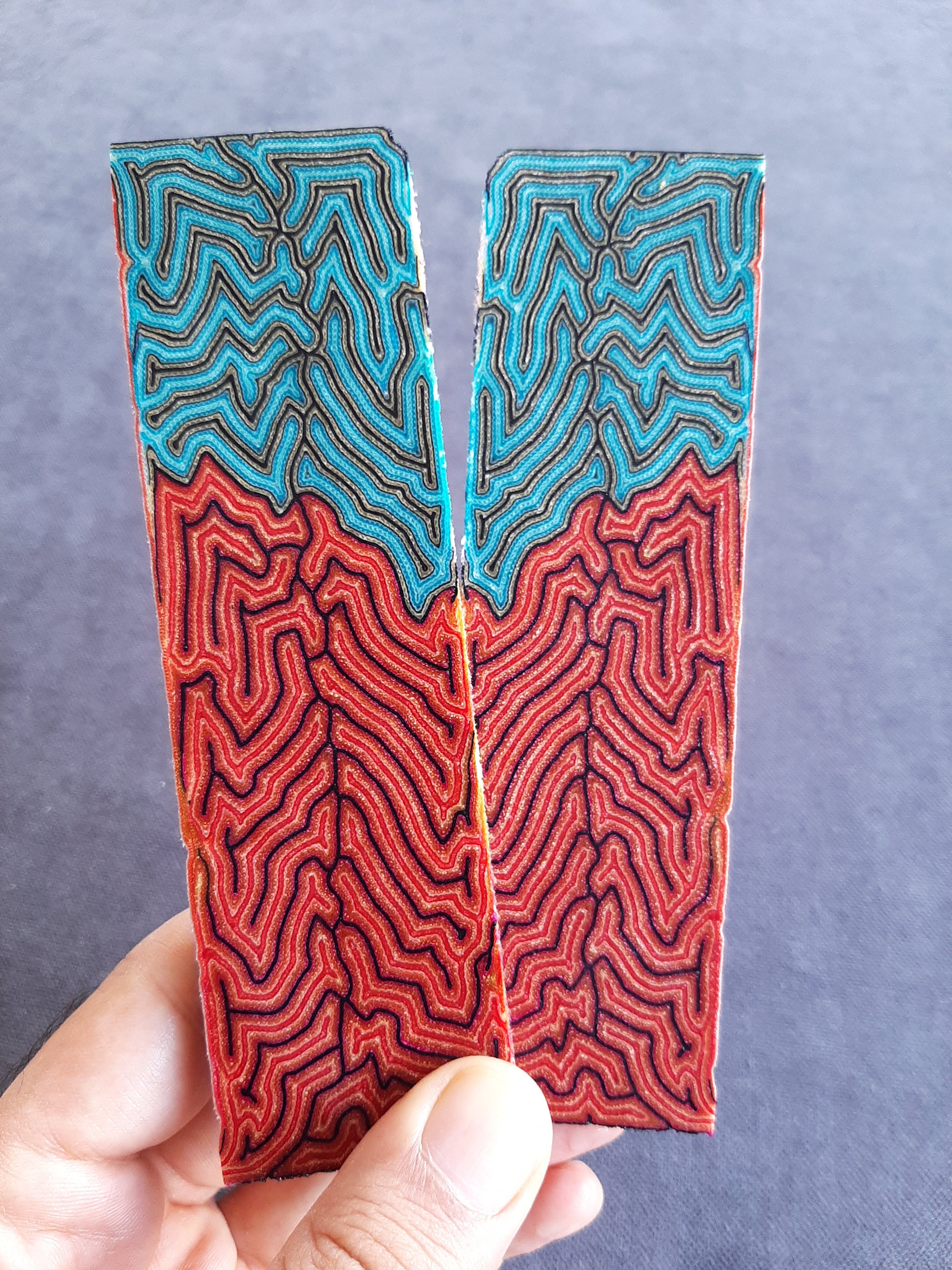 Damacarta™ Micarta Knife Scales 9mm 0.35 Inch Knife Handle Paracord ...