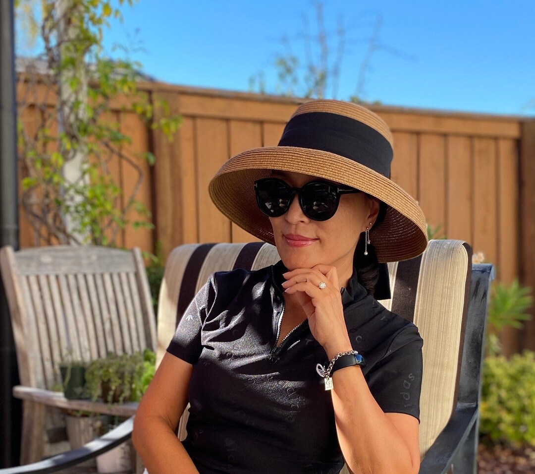 Rome - Elegant Bell Shaped Hat, Wide Brim Lampshade Hat, Retro Straw ...