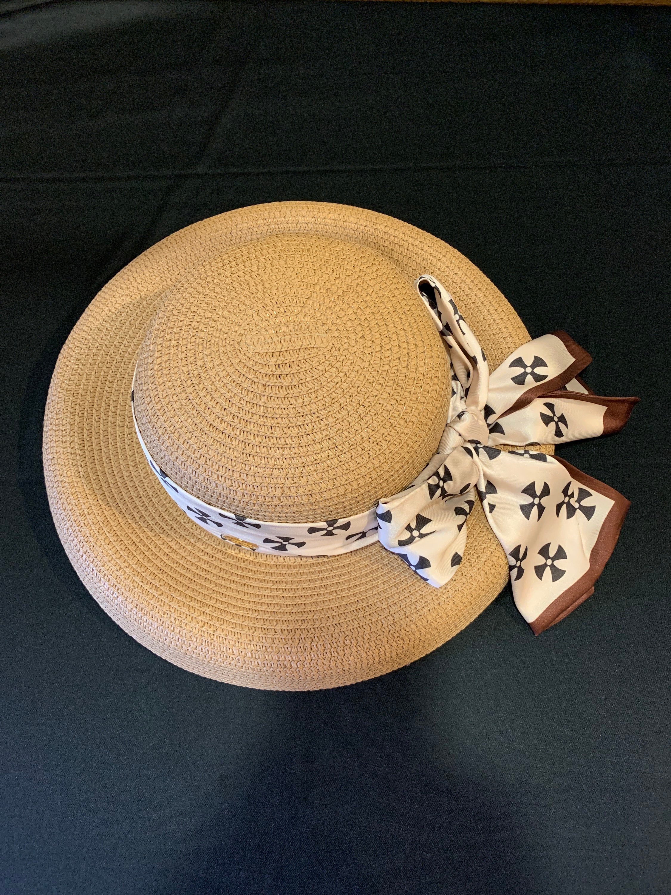 Mykonos - Elegant Hat / Sun Hat / Wide Bell Brim Lampshade Hat / Retro ...