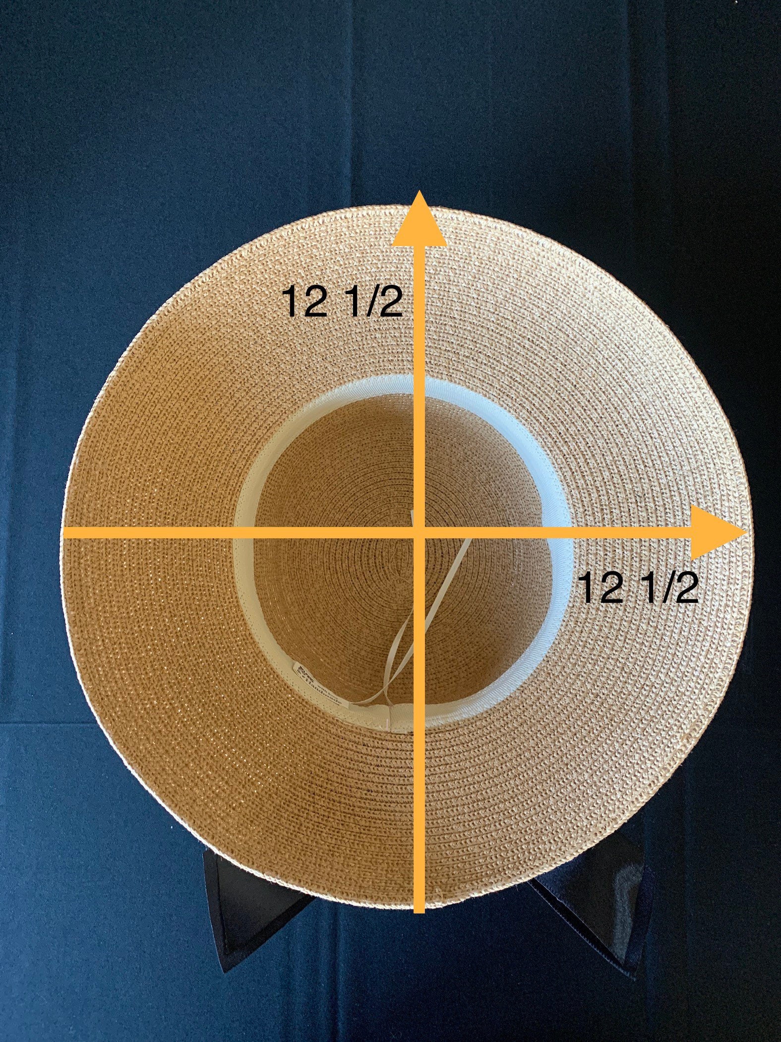 Crete-elegant Bell Shaped Hat, Medium Brim Lampshade Hat, Retro Straw ...