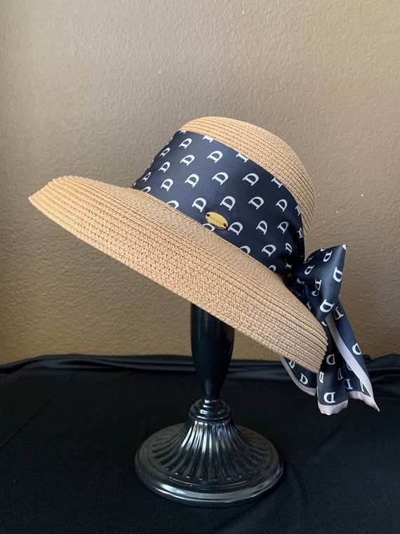 Santorini Elegant Bell Shaped Hat Wide Brim Lampshade Hat - Etsy