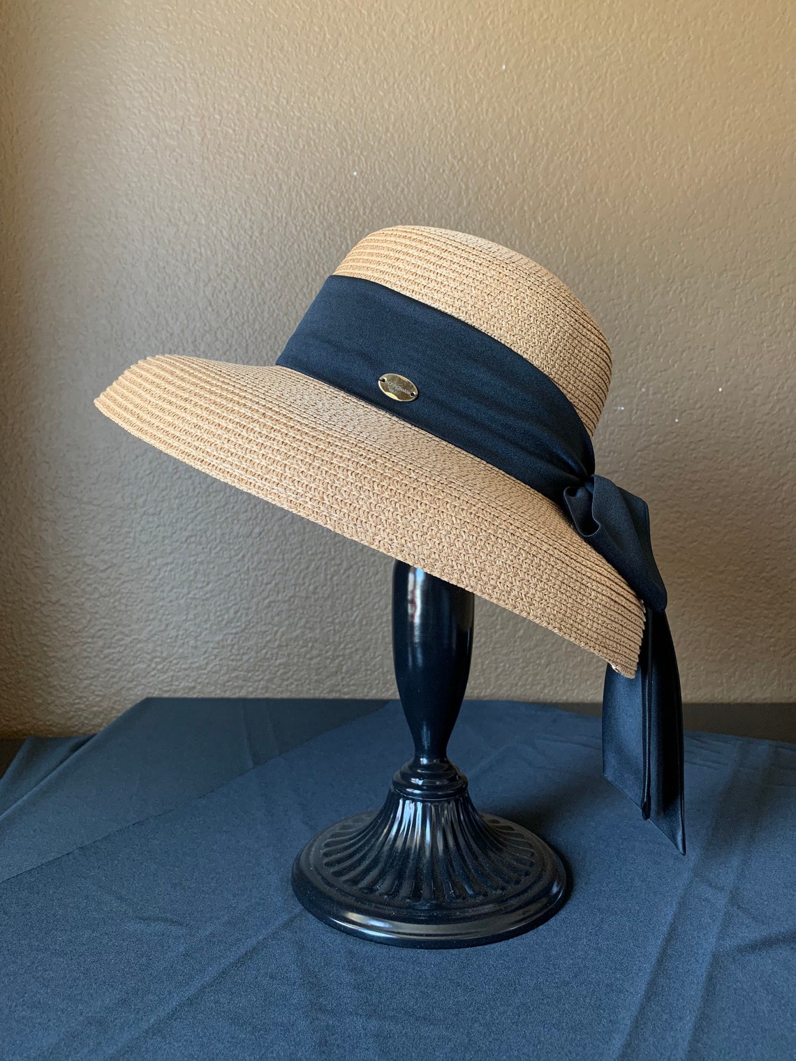 Rome Elegant Bell Shaped Hat Wide Brim Lampshade Hat Retro - Etsy