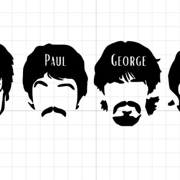 Beatles Car Decal - Etsy