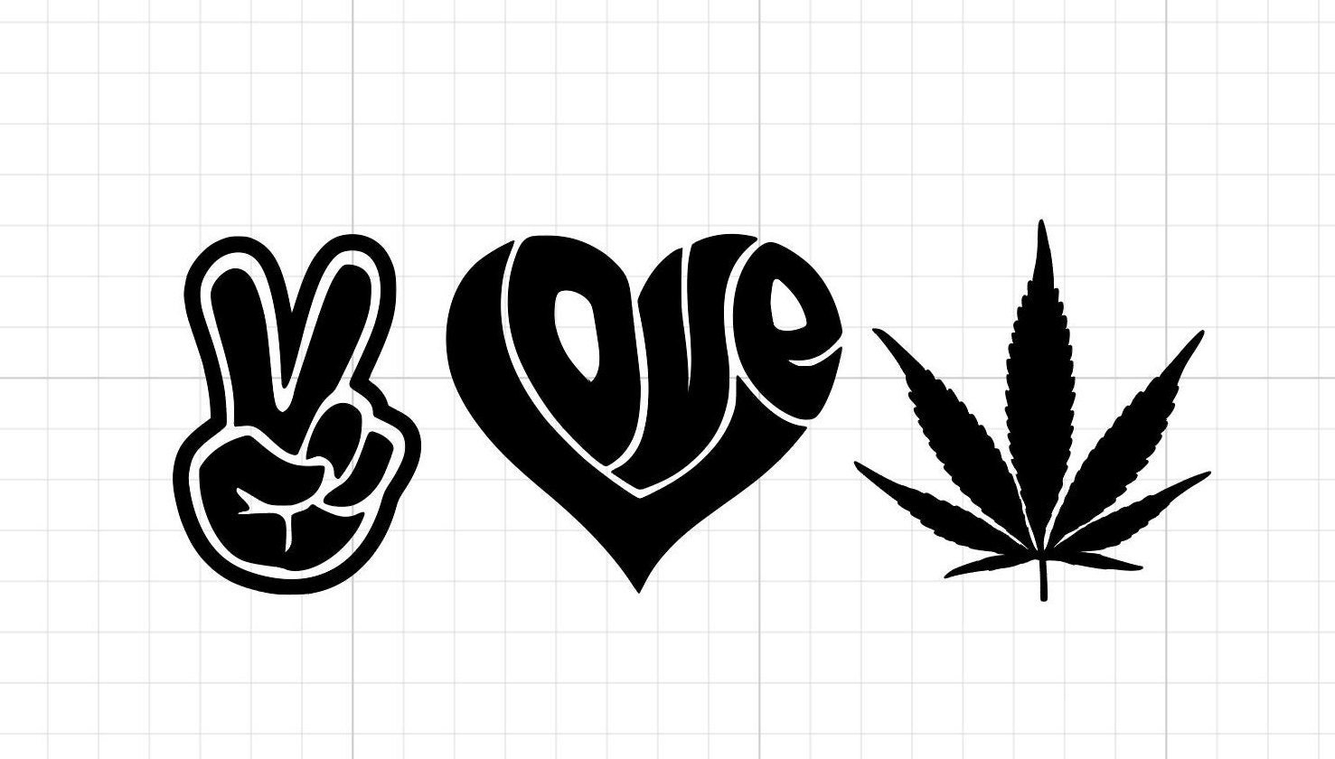 Marijuana Decal - Etsy
