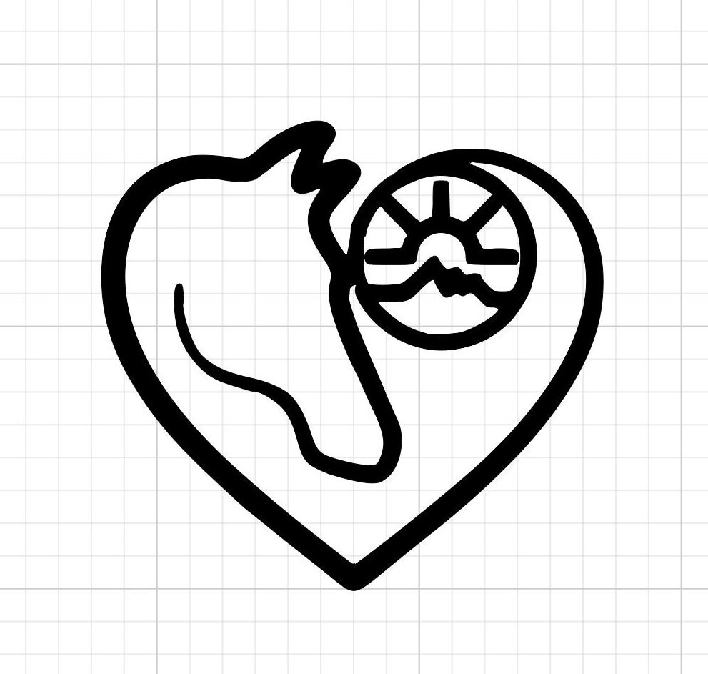 Heartland Decal - Etsy