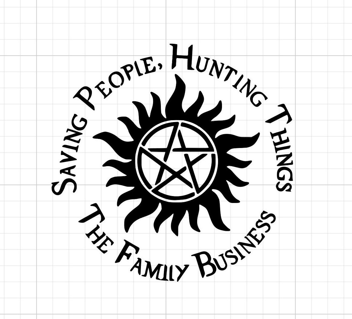 Supernatural Decal - Etsy
