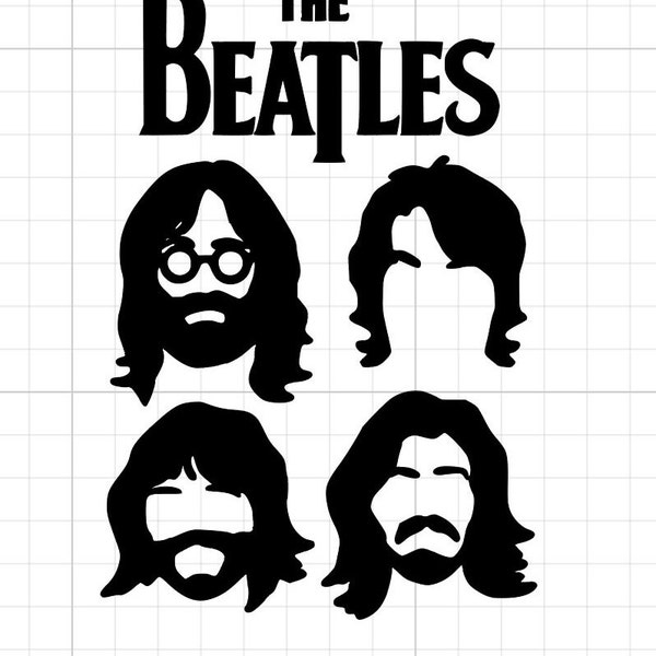Beatles Car Decal - Etsy