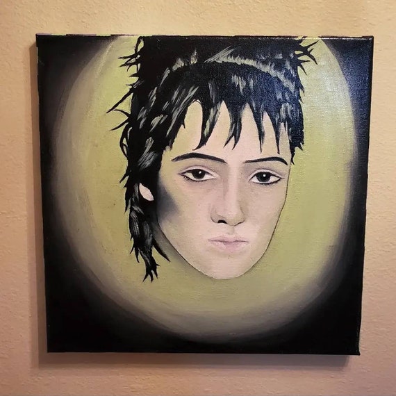 Lydia Deetz 12x12 Original Oil Painting - Etsy