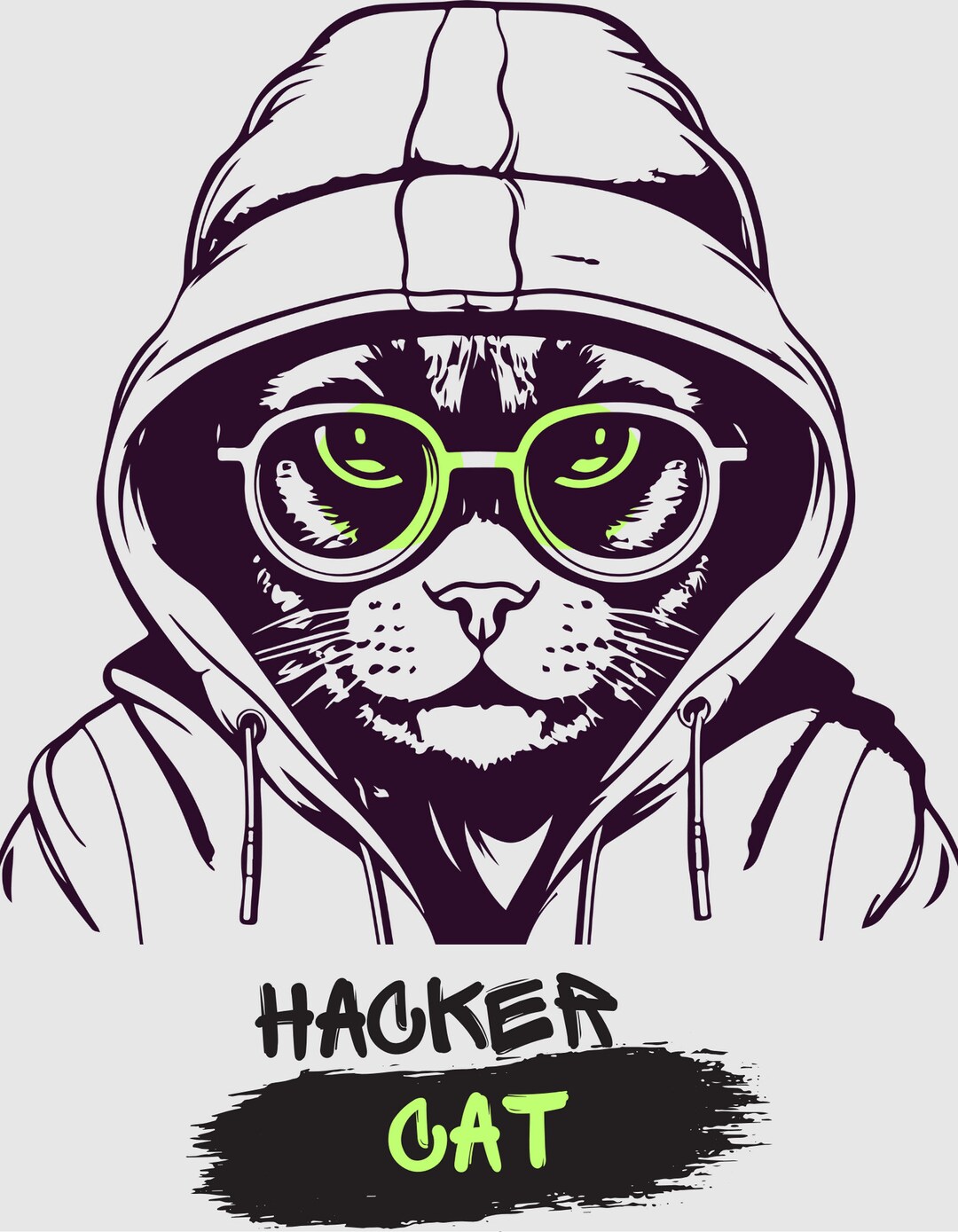 Gato hacker - Etsy México