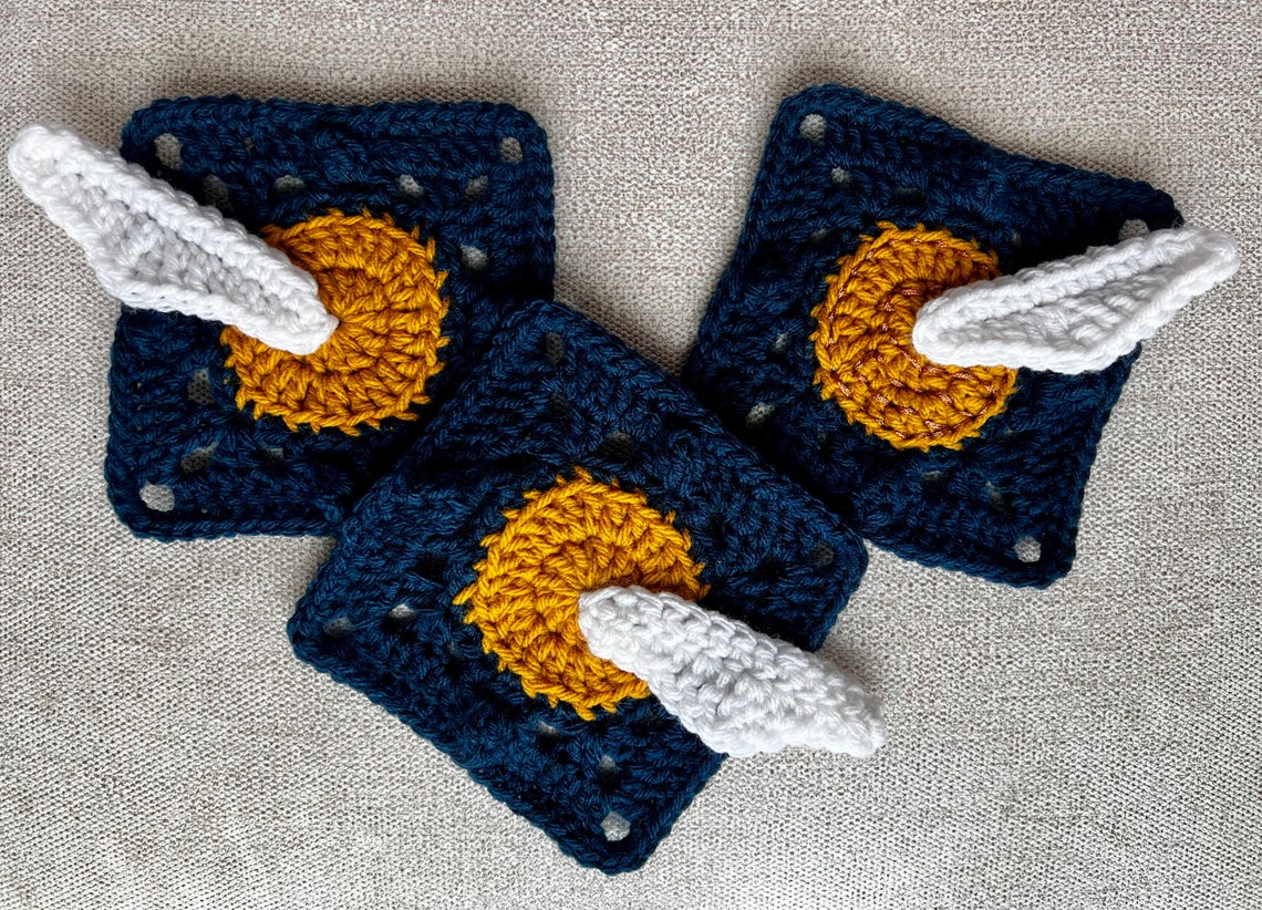 Golden Snitch Granny Square Pattern - Etsy