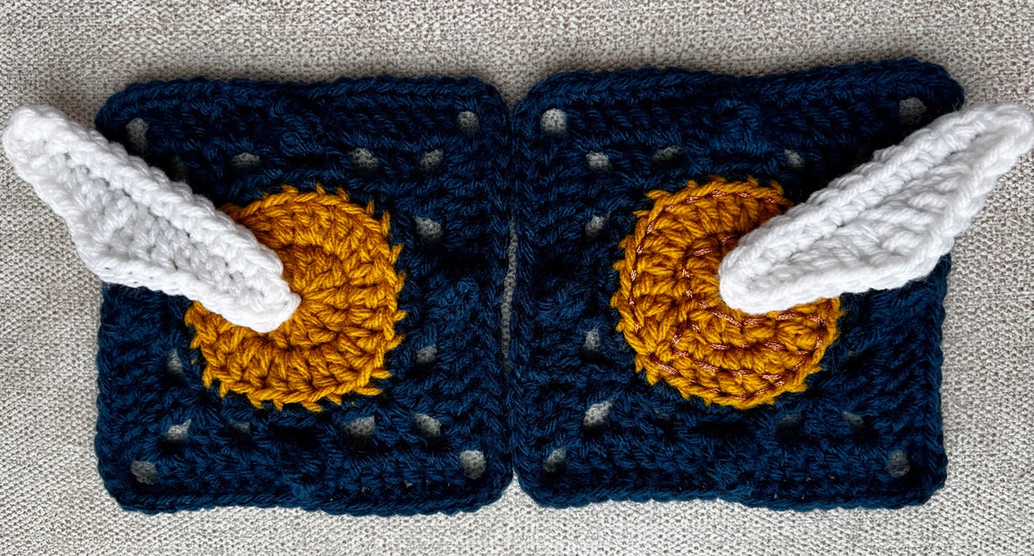 Golden Snitch Granny Square Pattern - Etsy