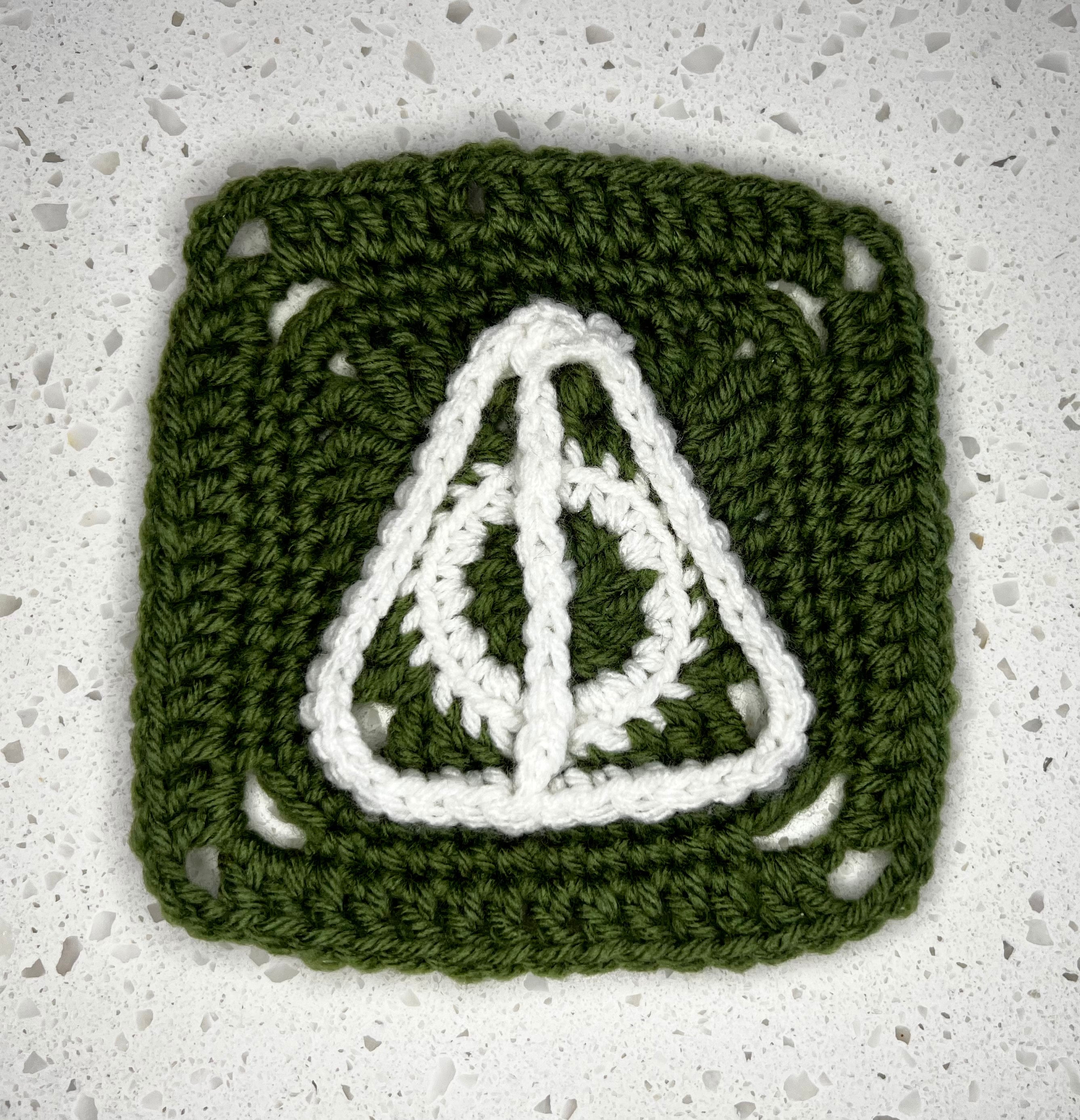 Deathly Hallows Granny Square Pattern - Etsy