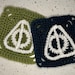 Deathly Hallows Granny Square Pattern - Etsy