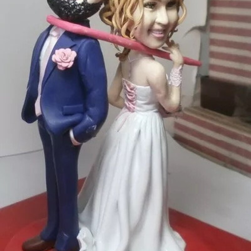 Clay Bride and Groom - Etsy