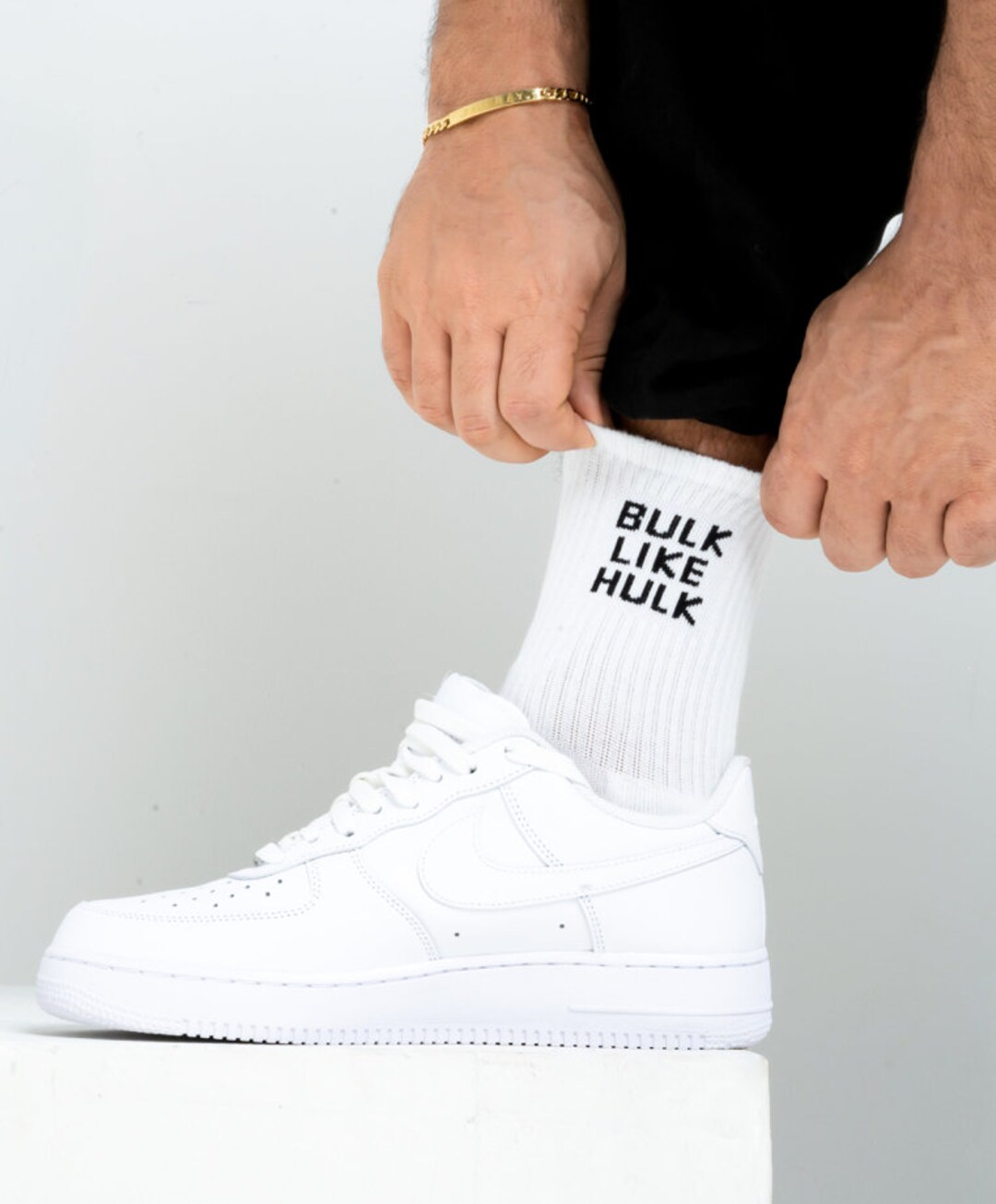 Gym Socks Bulk Like Hulk Gym Rat Mens Womens Work Out Clothes Novelty ...