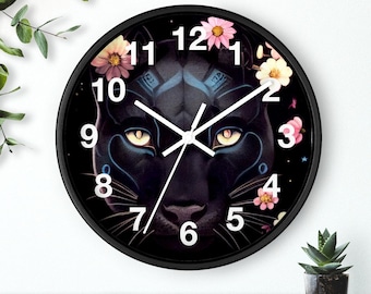 Pink Panther Wall Clock - Etsy