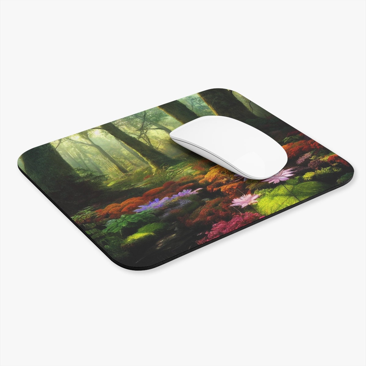 Enchanted Forest Mouse Pad 9x8 Trees Nature Mouse - Etsy