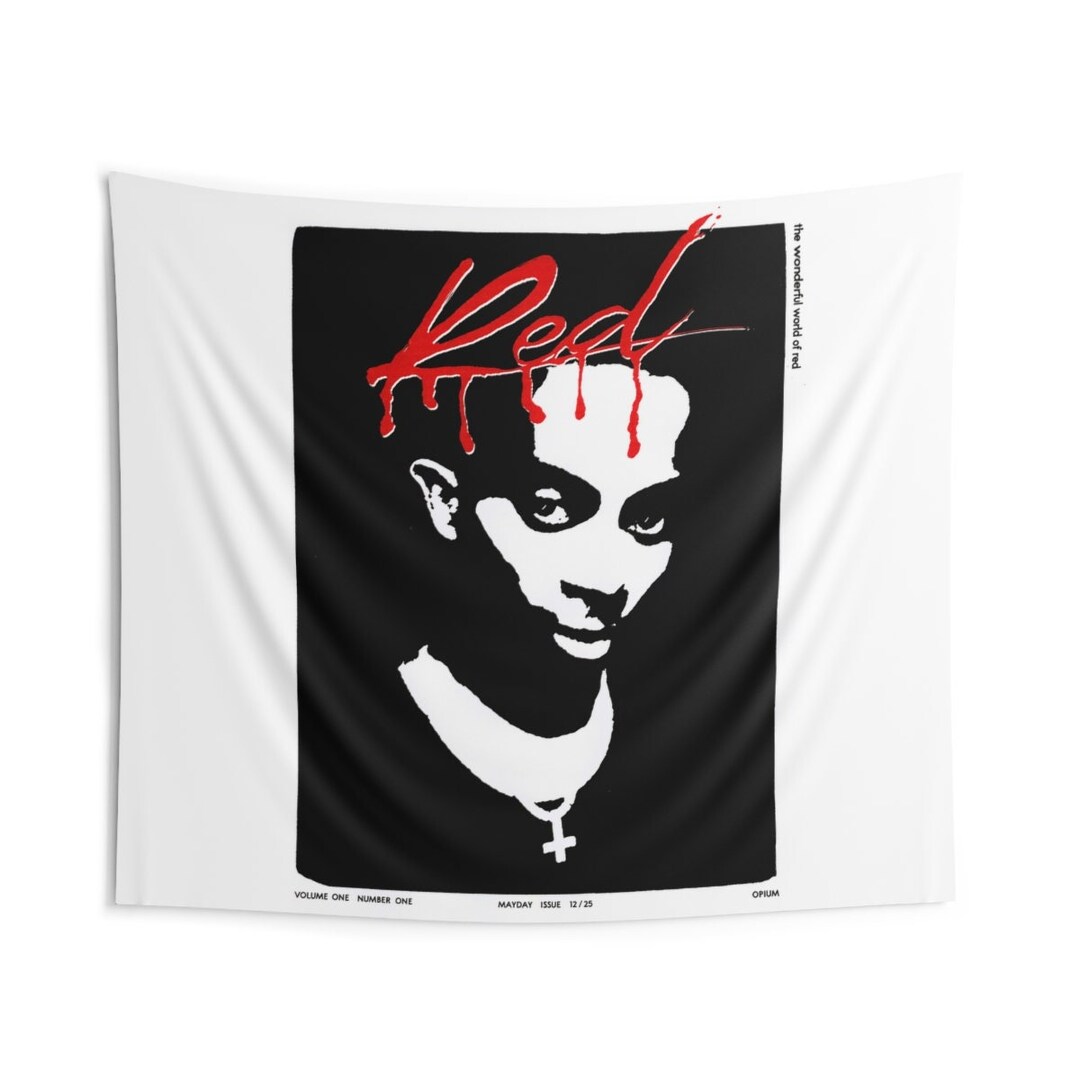 Playboi Carti Whole Lotta Red Album Wall Tapestry - Etsy